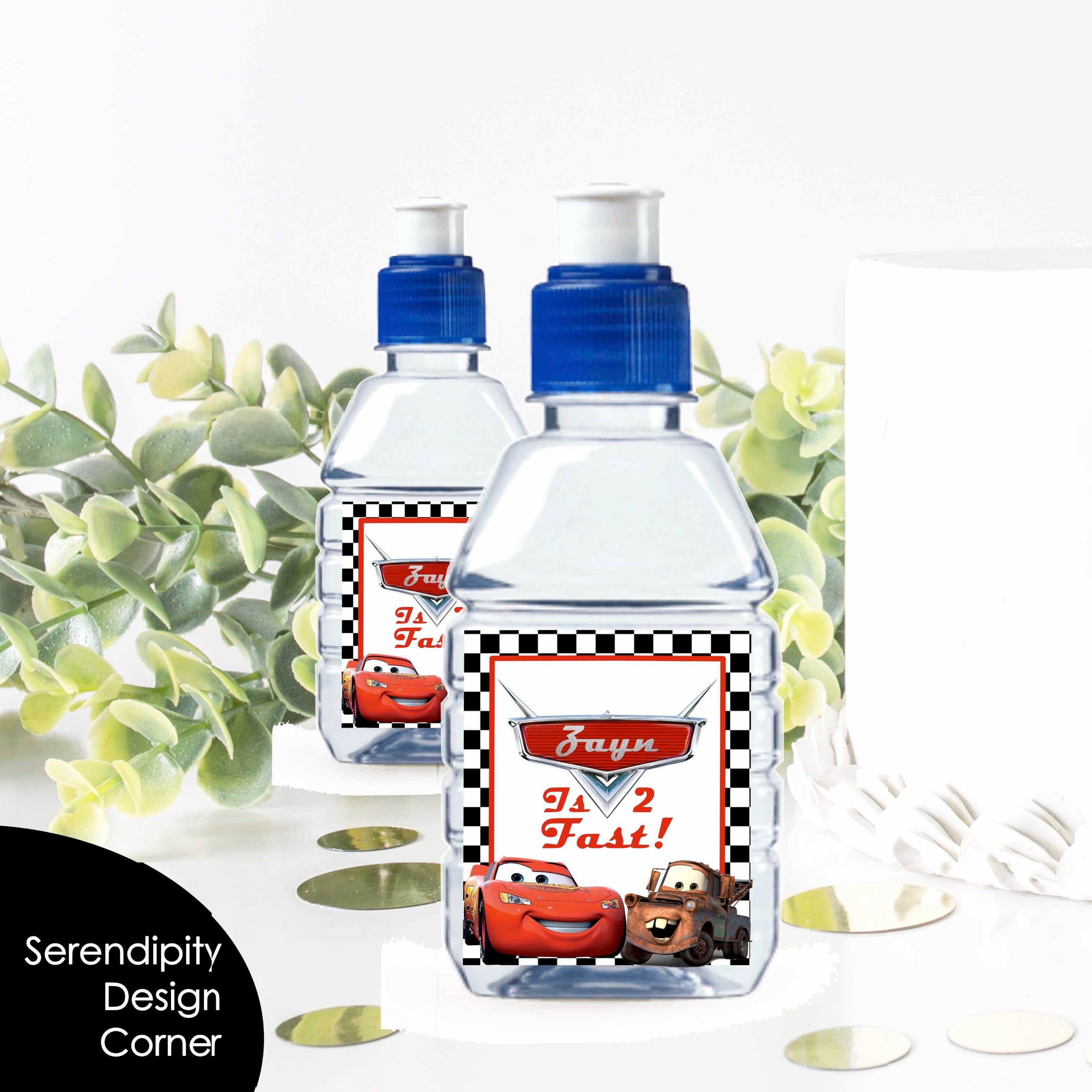 Personalised 1st Birthday Floral Flower Birthday Party Pop Top Labels ...