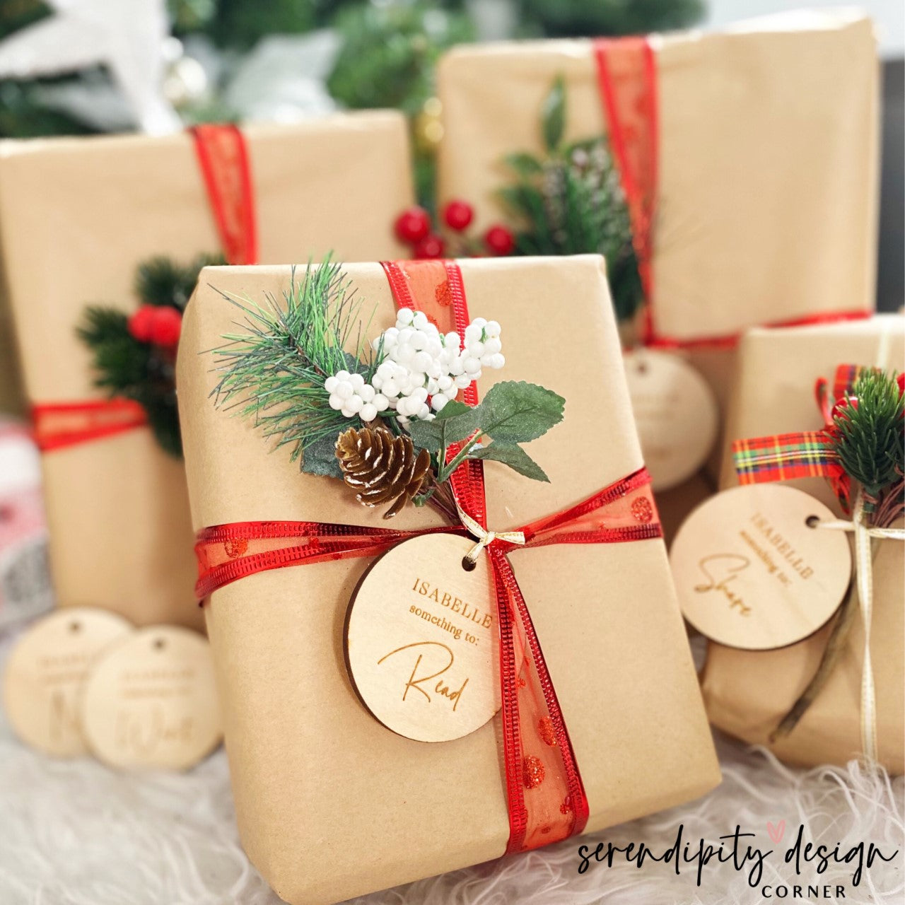 Something you need, want, wear, read, do and share tags - Wooden Gift ...